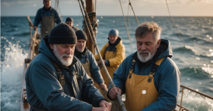 Fiskare fångade en enorm, märklig fisk i havet – och när de tittade ...